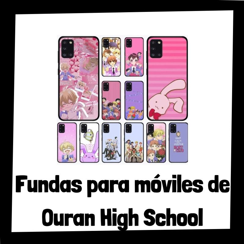 Las mejores fundas para móviles de Ouran High School Host Club - No te ...